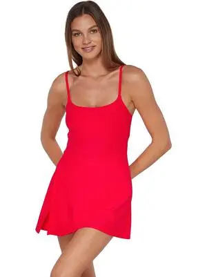 SUNSETS Sunsets Naomi Swim Dress Geranium