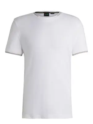 BOSS Trimmed T-shirt - White