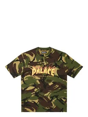 PALACE X Thrasher Camo T-shirt - Multicolor