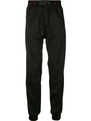 Givenchy Drawstring Track Trousers - Black