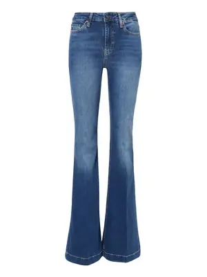 Ag Tropea High-rise Flare Jeans - Blue