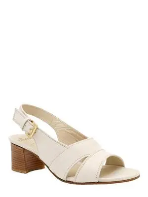 AMALFI BY RANGONI Efrem Slingback Sandal - Mozzarella Long Beach
