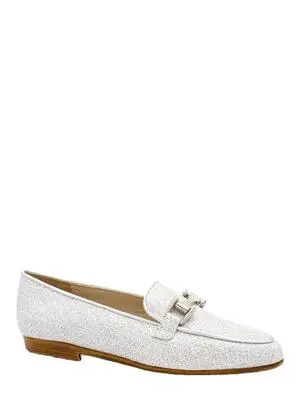 AMALFI BY RANGONI Ode Loafer - Silver Glitter - Etoile Trim