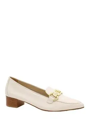 AMALFI BY RANGONI Amarone Loafer Pumps - Off White Vaport