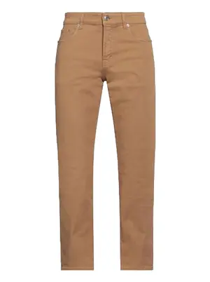 DEPARTMENT 5 Pants Camel Size Cotton, Elastane - Beige