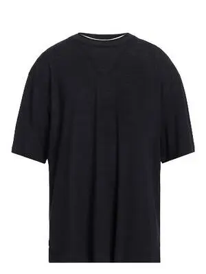 Emporio Armani T-shirt Size Virgin Wool, Lyocell - Blue