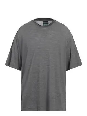 Emporio Armani T-shirt Size Virgin Wool, Lyocell - Grey
