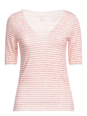 Majestic Filatures Striped T-shirt - Red