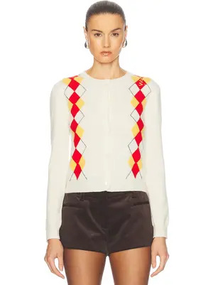 Marni Long Sleeve Cardigan - Ivory