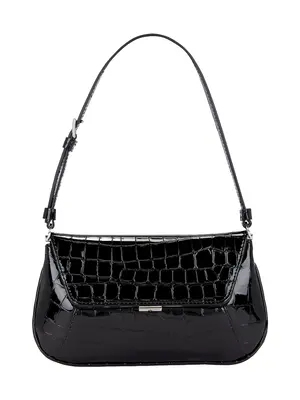 Amina Muaddi Ami Mini Bag - Black