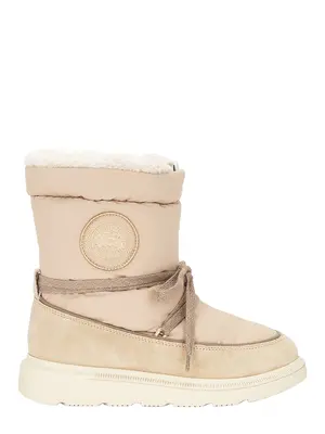 Canada Goose Demma Puffer Boots - Tan & Linen
