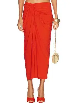 Ronny Kobo Rosalie Skirt - Flame