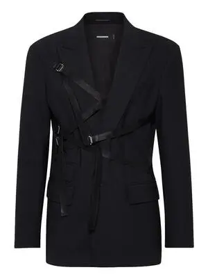 Dsquared2 Buckle-detail Blazer - Black