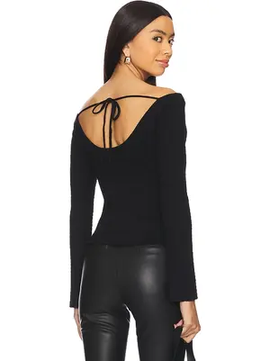 GUIZIO Mia Top - Black