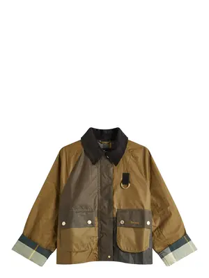 Barbour Alma Wax Jacket Sand/archive Olive