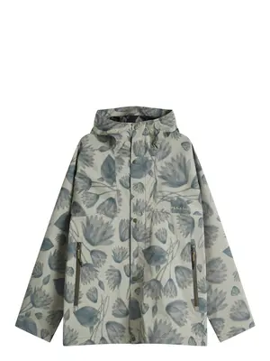 PAUL SMITH Pixilated Flower Print Hooded Jacket