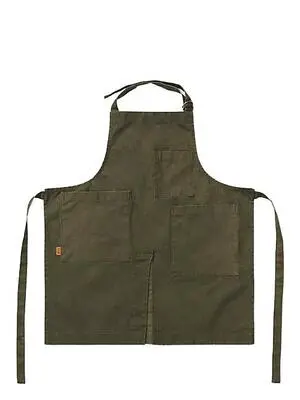 FERM LIVING Bark Cotton Garden Apron - Olive