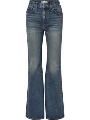 NILI LOTAN Roe Flared Jeans - Blue