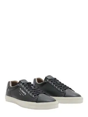 ALLSAINTS Underground Leather Sneakers - Black