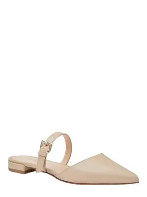 Bruno Magli Pasha Leather Mules - Sand