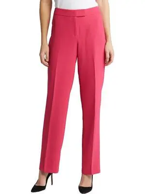 Anne Klein Extended Tab Trousers - Rich Camellia