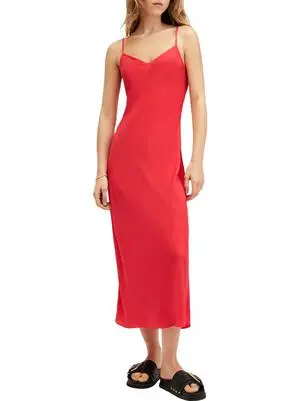ALLSAINTS AllSaints Bryony Slipdress Red