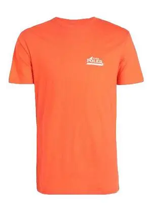 POLER Nyc Camp T-shirt T-shirt Size Cotton - Orange