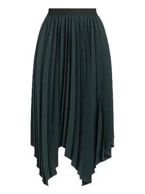 Isabel Marant Gathered Midi Skirt - Green