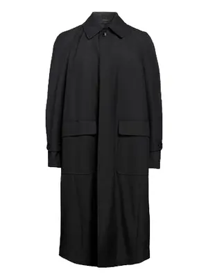 LARDINI Overcoat - Black
