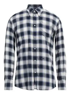 Dsquared2 Shirt Size Cotton, Viscose, Lyocell - Blue