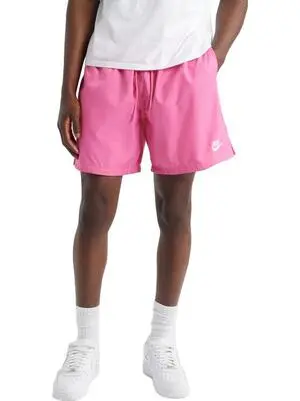 Nike Nike Club Woven Flow Shorts Pinksicle/white