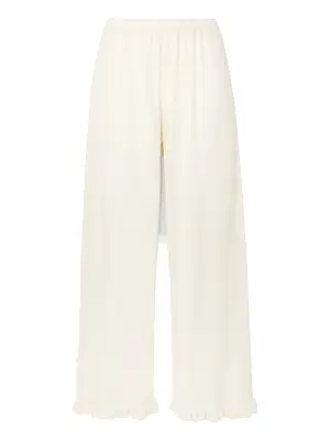 ERES Bernard Wool And Cashmere-blend Pants - Ivory