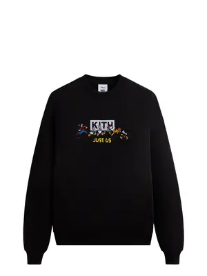 Kith For Mickey & Friends Family Crewneck - Black