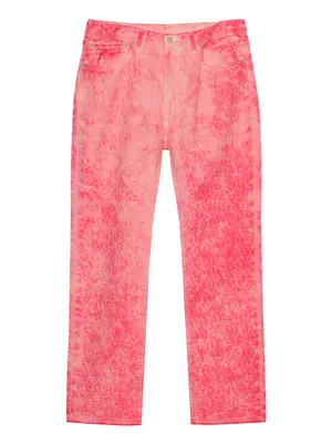 LEVI'S X Stussy Dyed Jacquard Jean - Pink