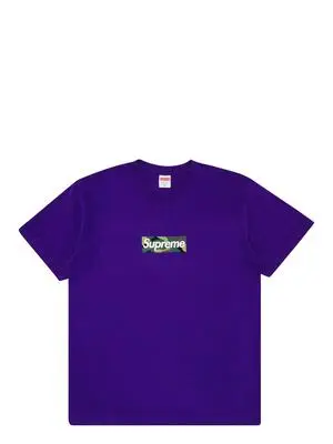 Supreme Box Logo Tee - Purple