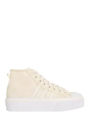 Adidas Nizza Platform Mid-top Sneakers - Cream