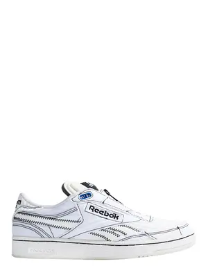 REEBOK Market X Club C 85 Pump Sneakers - Cream
