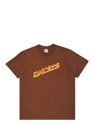 Supreme Banner Tee - Brown