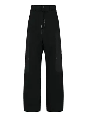 Off-White X Nike Techno Fabric Track Pants - Black