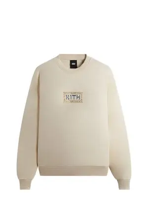Kith Treats Hanukkah Ornamental Nelson Crewneck - Cream