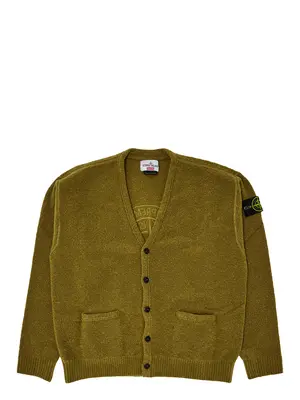 Supreme X Stone Island Bouclé Cardigan - Green