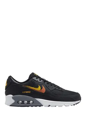 Nike Air Max 90 Spray Paint Swoosh - Black