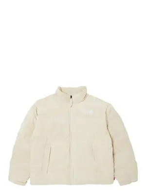 Supreme Supreme X The North Face Suede Nuptse Jacket Cream