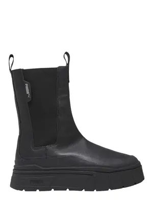 PUMA Mayze Stack Chelsea Boots - Black