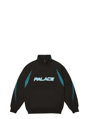 PALACE Isn't It 1/4 Zip - Black