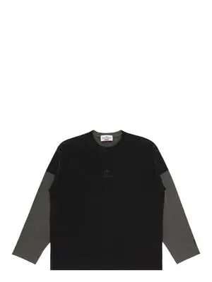 Supreme X Stone Island Long-sleeve Top - Black