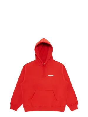 Supreme Crown Hooded Sweatshirt - Red