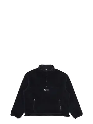 Supreme Polartec Shearling Reversible Pullover - Black