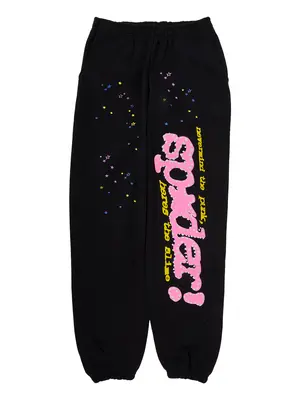 SP5DER P*nk V2 Sweatpant - Black