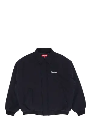 Supreme Peace Embroidered Work Jacket - Blue